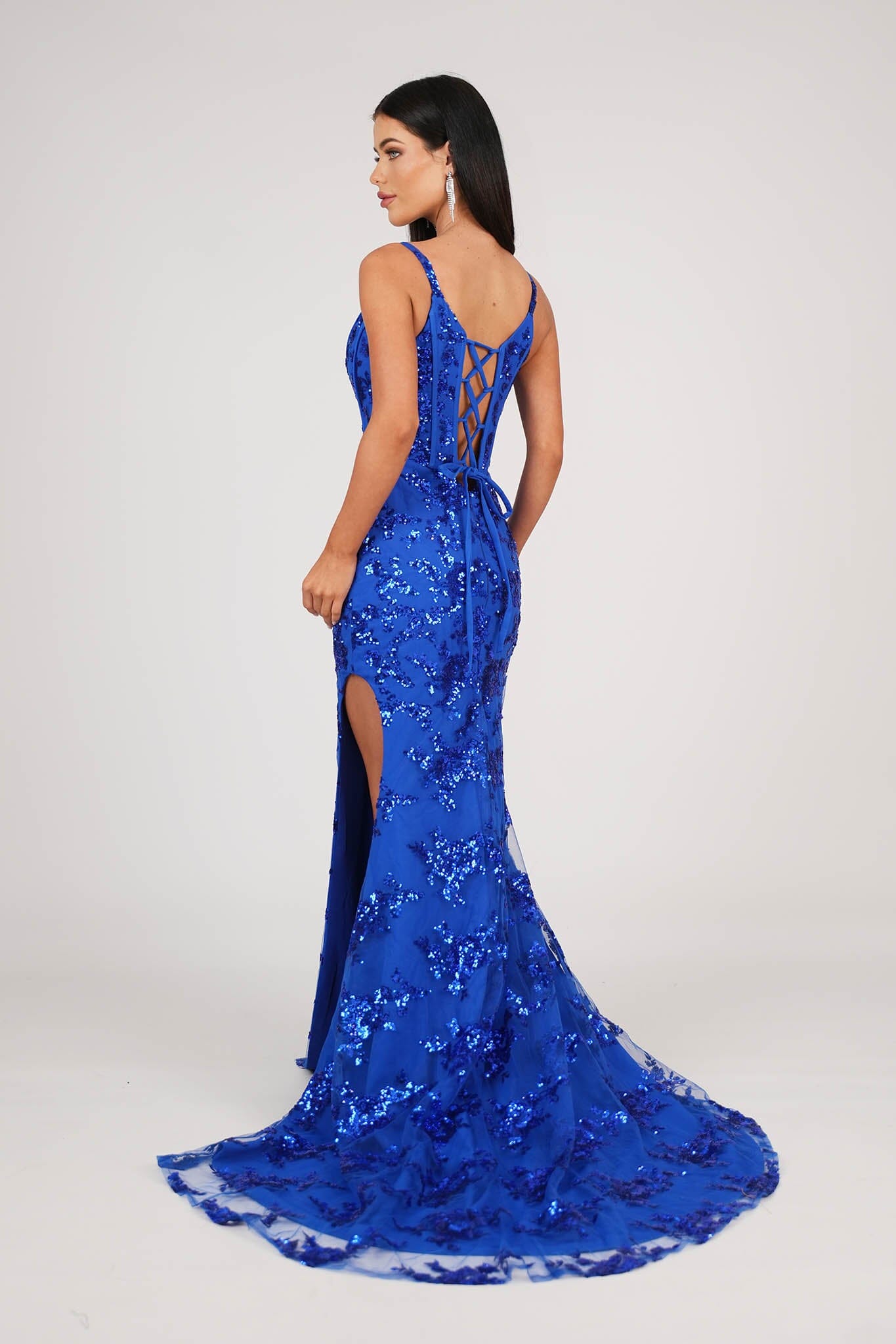 Side Slit Formal Dresses | Long Evening Gowns with Thigh-High Splits ...